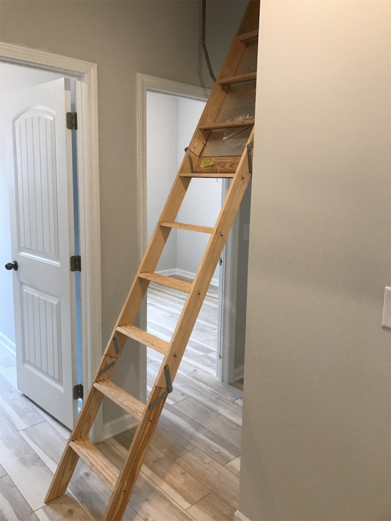 DIY: Replace Attic Pull-Down Ladder | BullsEye Home Inspectors